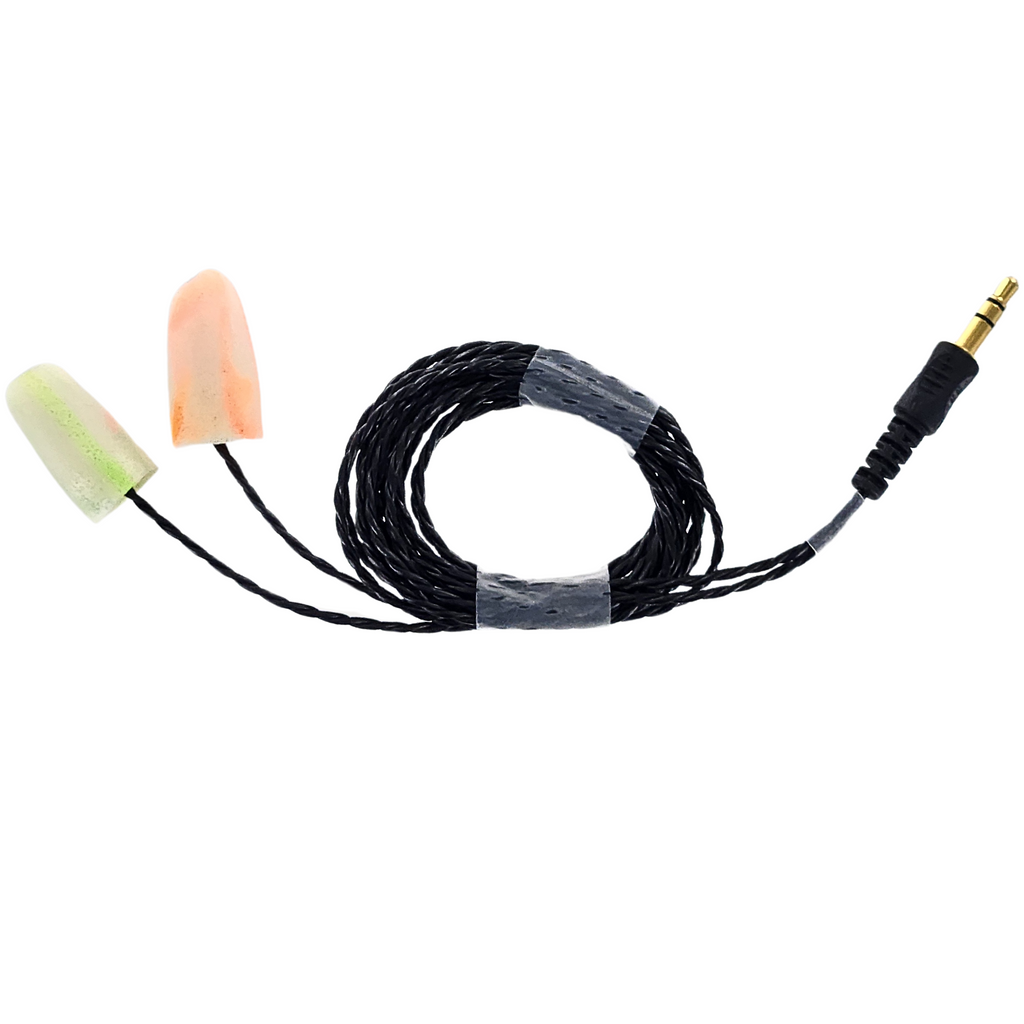 EAR MOLD - FOAM STEREO WITH 36" CORD – Racing Electronics