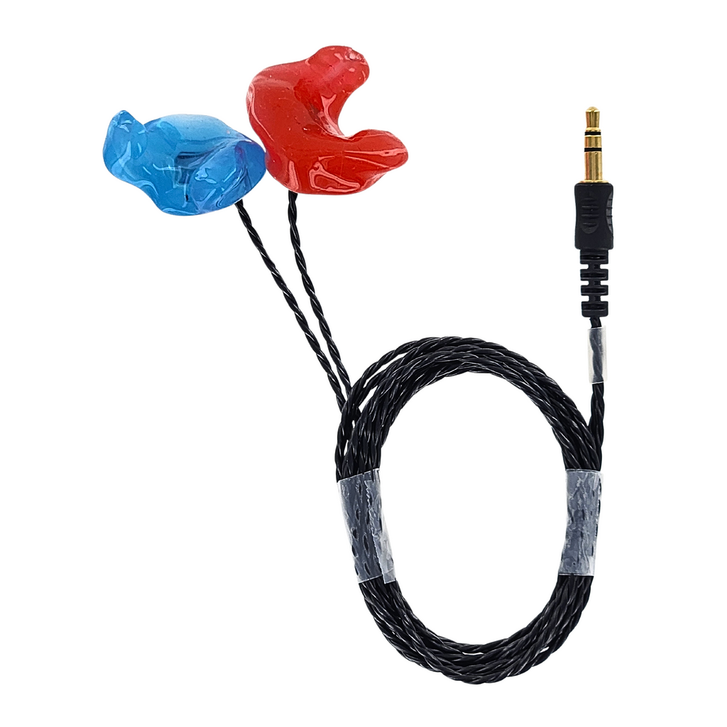 EAR MOLD - CUSTOM STEREO WITH CORD – Racing Electronics