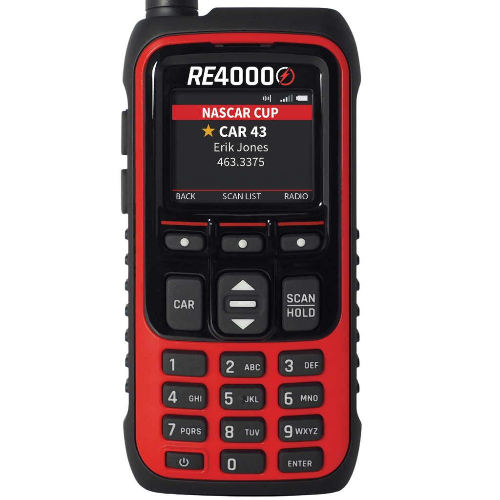SCANNER - RE4000 Bluetooth® OVER-THE-AIR PROGRAMMABLE – Racing Electronics